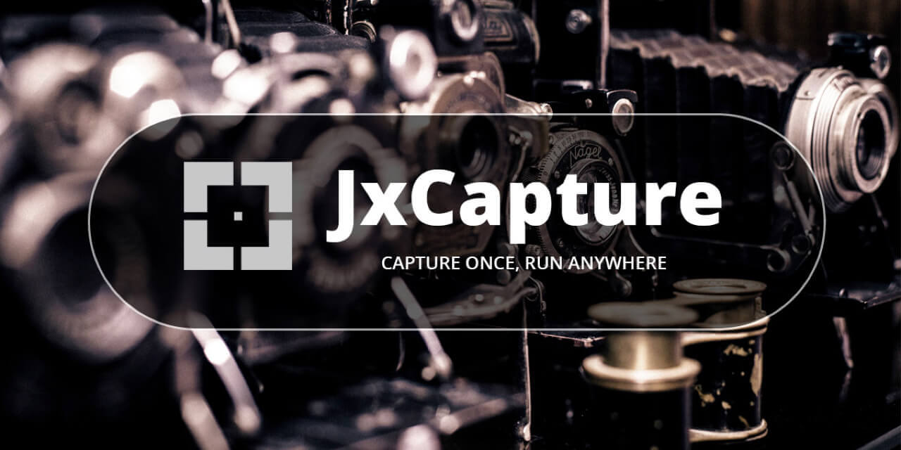 JxCapture | Image and video capturing in Java applications