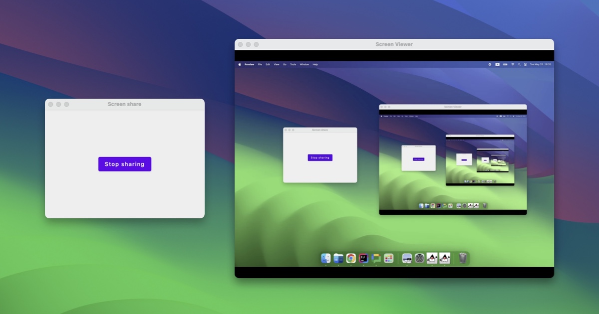 Screen sharing in Kotlin | Blog | JxBrowser